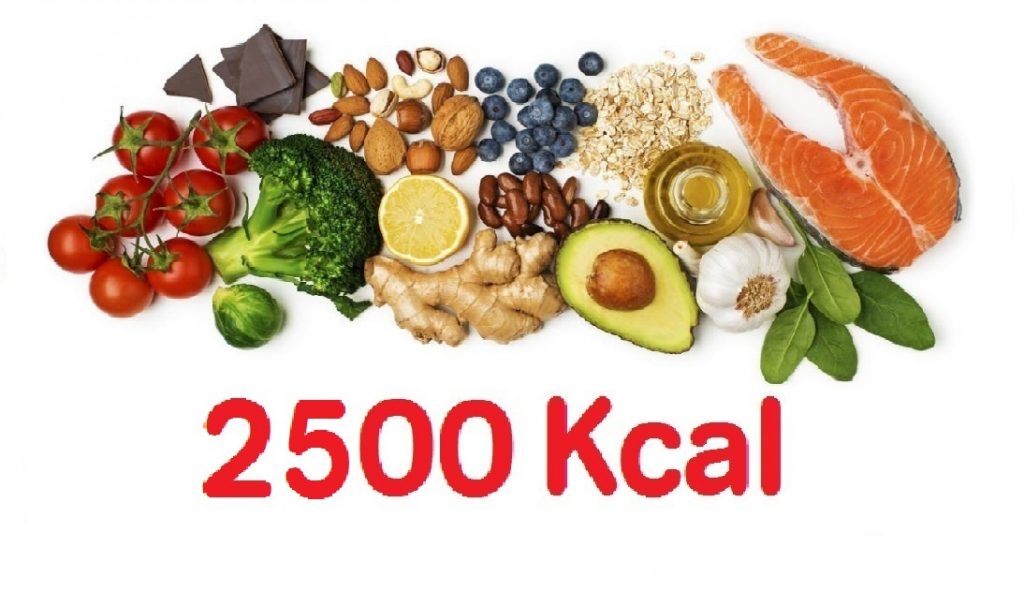 Dieta de las 2500 calorías ¡Logra tu peso ideal!【2024】